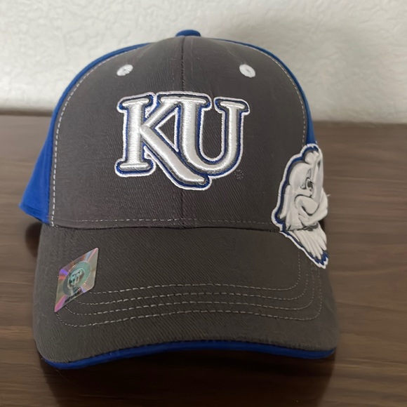 Top of the World | Accessories | Nwt Kansas Jayhawks Embroidered Logo ...